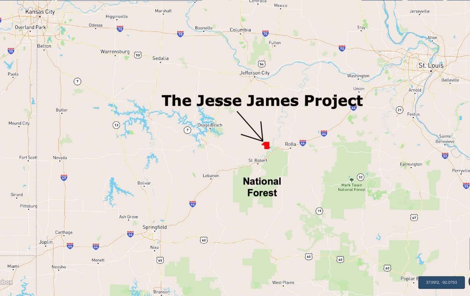 The Jesse James Project - OutcastLand.com Inc.